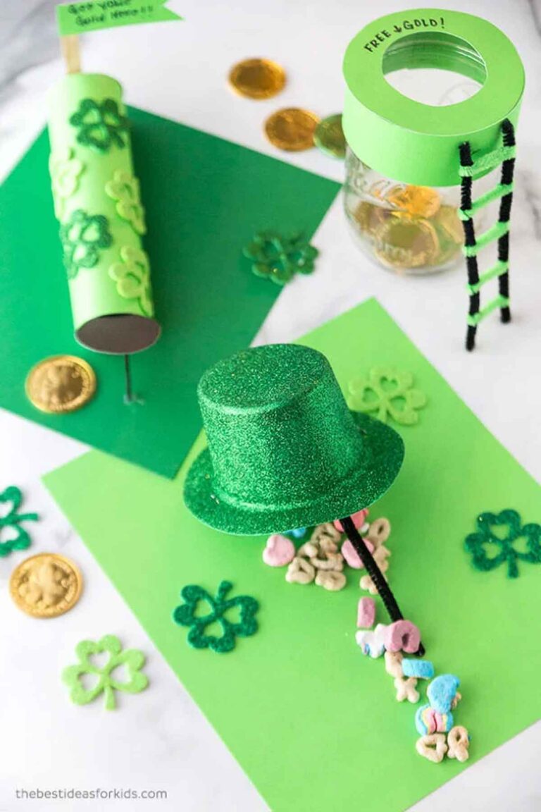 19 Cute Leprechaun Crafts for Kids on St. Patrick's Day