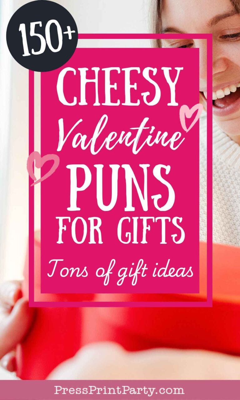 150+ Cheesy Valentine Puns for Gifts with Ideas