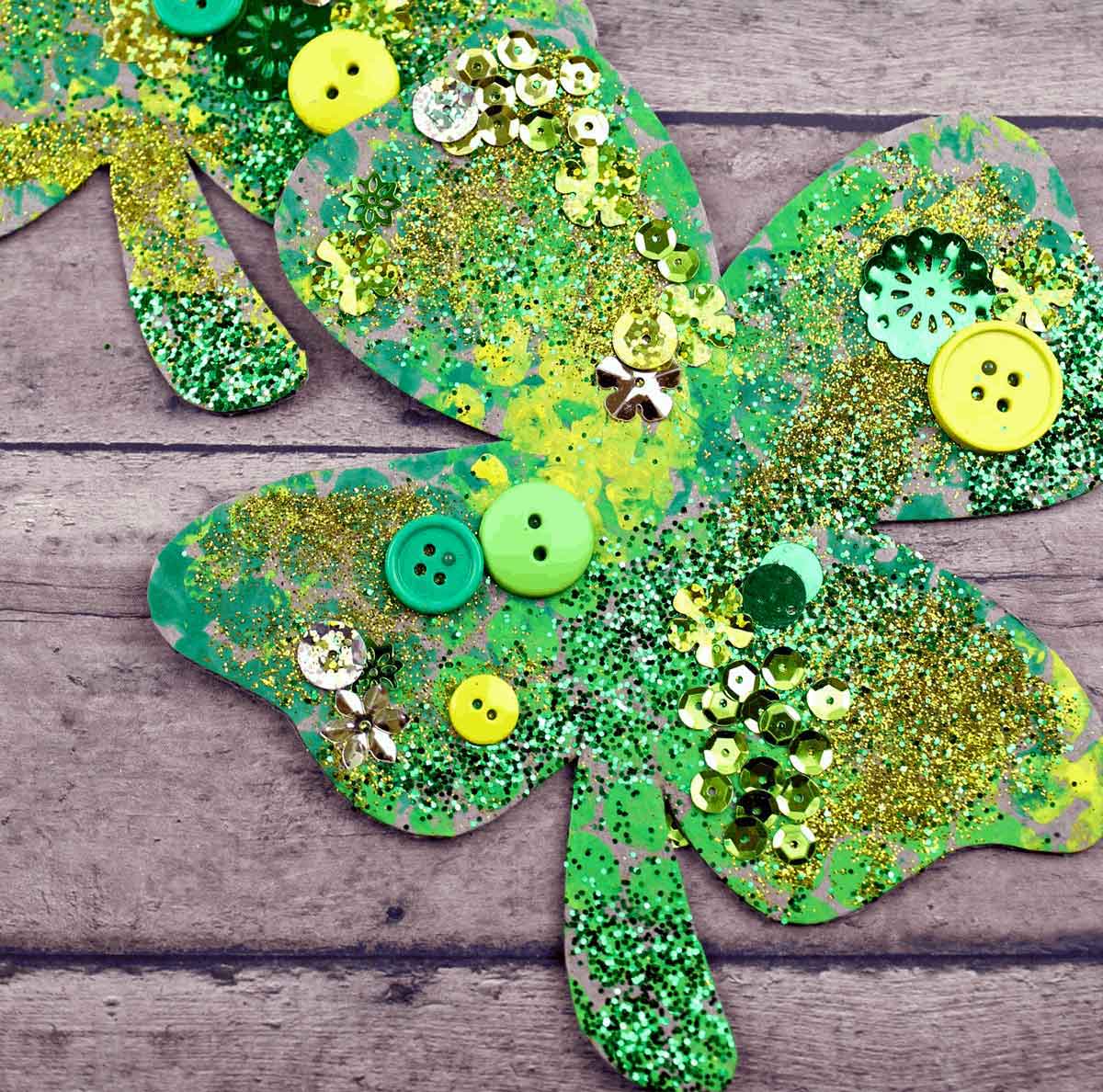 17 Lucky Shamrock Crafts for Kids on St. Patrick's Day