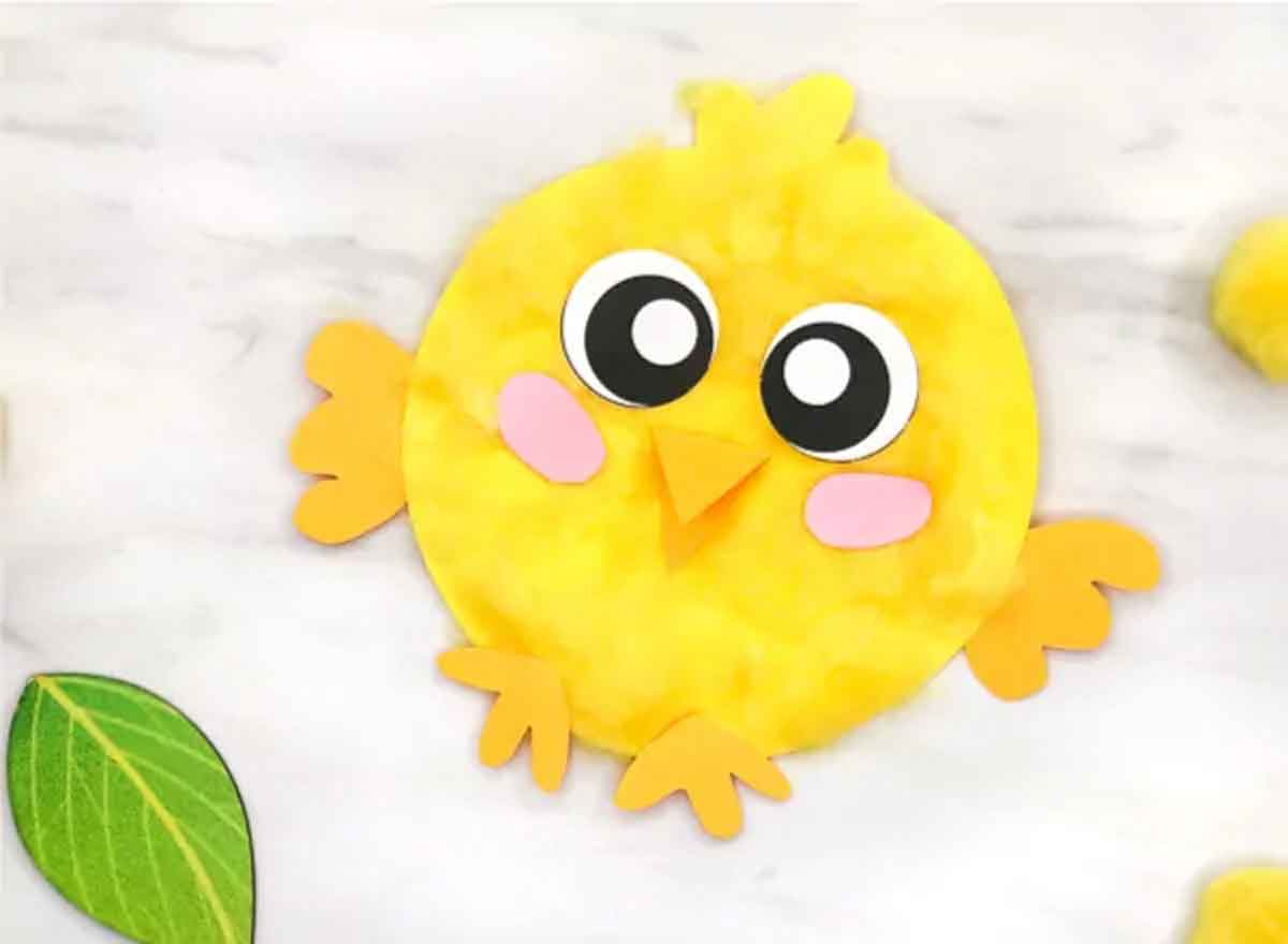 27 Cute Easter Chicks Crafts for Kids You'll Want to Keep