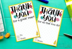 90+ Free Teacher Appreciation Printables and Gift Ideas