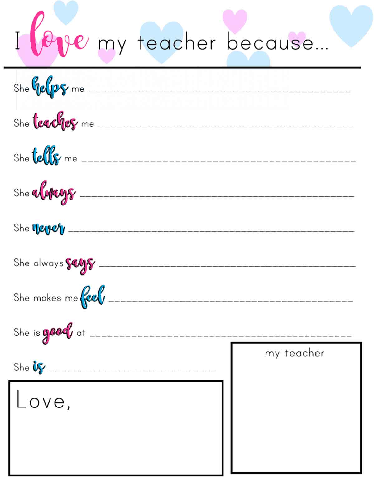90+ Free Teacher Appreciation Printables and Gift Ideas