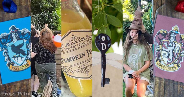 Epic Harry Potter Scavenger Hunt and Party Games