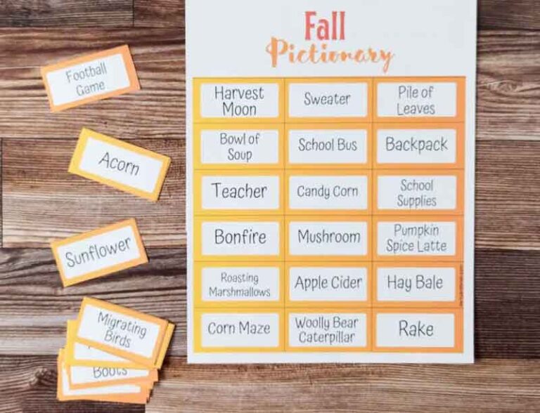 25 Must-Try Fall Printable Activities Every Creative Kid Will Love