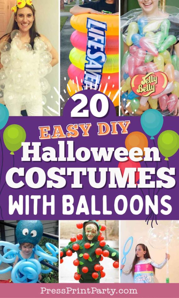These 20 Halloween Costumes with Balloons Will Blow Your Mind