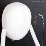 Cute Halloween Ghost Craft with Dollar Tree Supplies