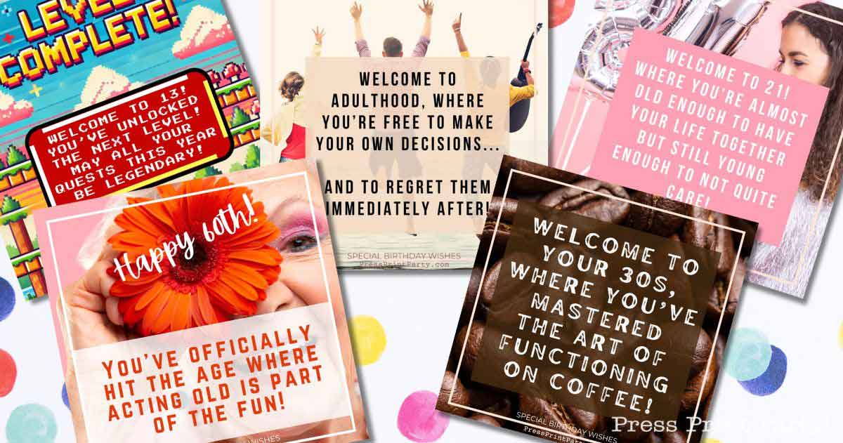 Special Birthday Wishes for Life’s Big Milestones