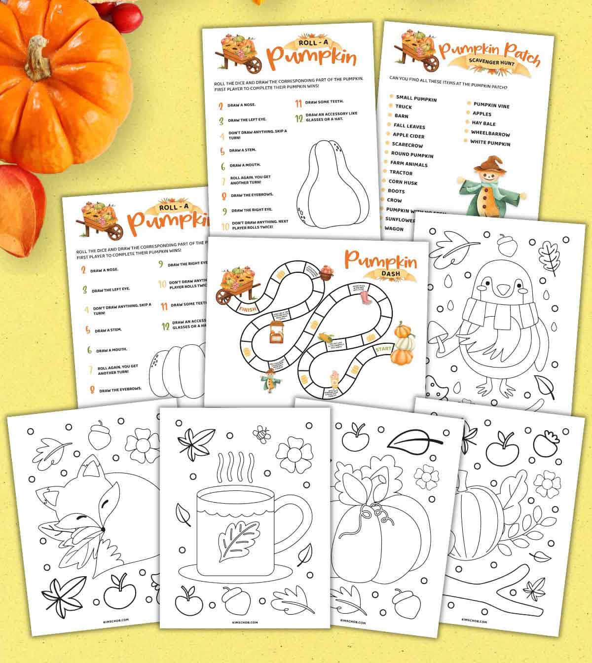 11 Free Thanksgiving Printable Games For Kids