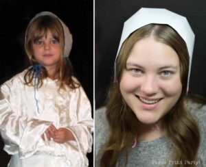 Make the Cutest Pilgrim Bonnet with Just Paper