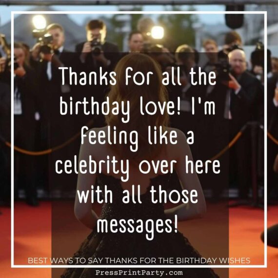 Best Ways to Say Thanks for the Birthday Wishes