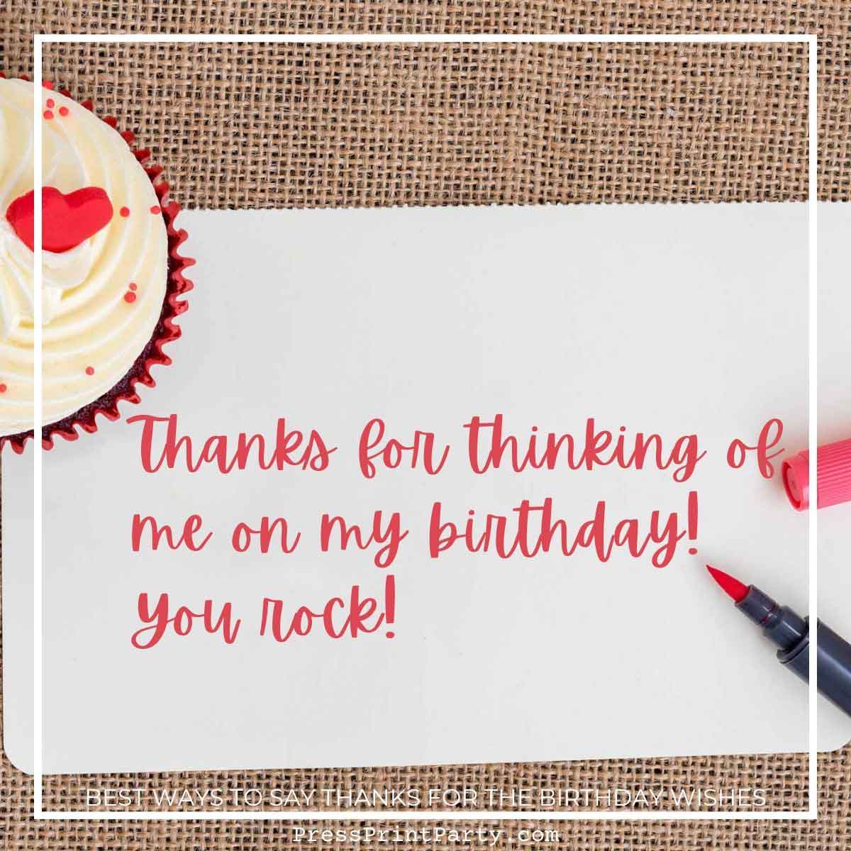 Best Ways to Say Thanks for the Birthday Wishes