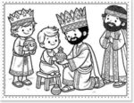 10 Beautiful Christian Christmas Coloring Pages for Kids