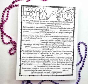 10 Free New Year’s Printable Games Kids Will Love