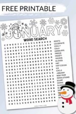 Snow Much Fun! 10 Printable Winter Games for Kids!