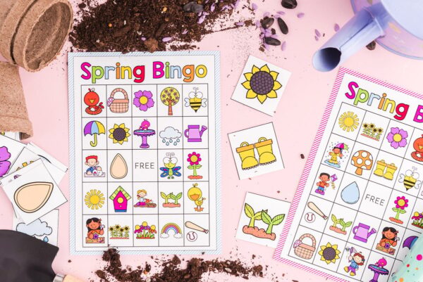 20 Free Printable Spring Activities and Games for Kids