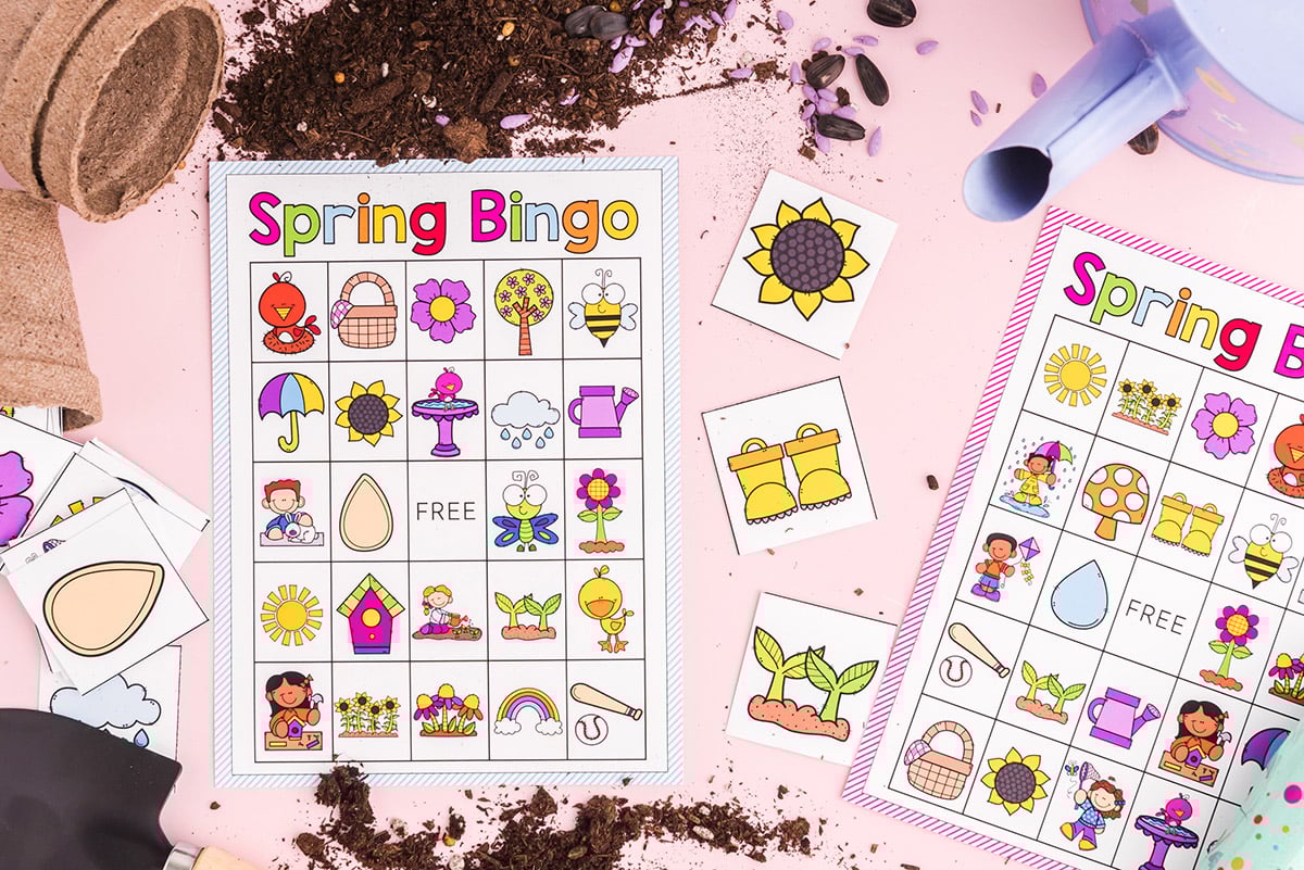 20 Free Printable Spring Activities and Games for Kids