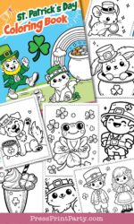 10 St. Patrick’s Day Coloring Pages Full of Irish Charm