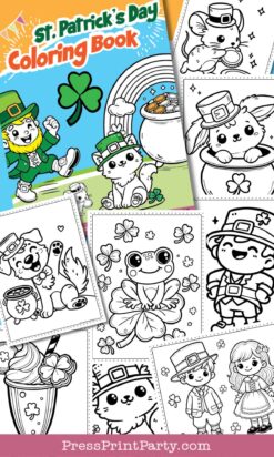 10 St. Patrick’s Day Coloring Pages Full of Irish Charm