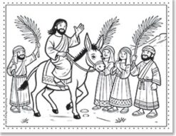 10 Free Easter Religious Coloring Pages for Holy Week