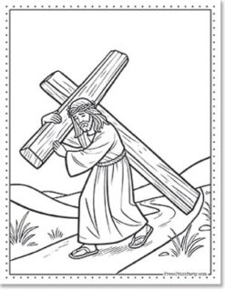 10 Free Easter Religious Coloring Pages for Holy Week