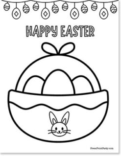 Free Printable Easter Activities Pack for Little Kids