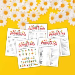 20 Free Mother’s Day Printables Kids Can Gift with Love