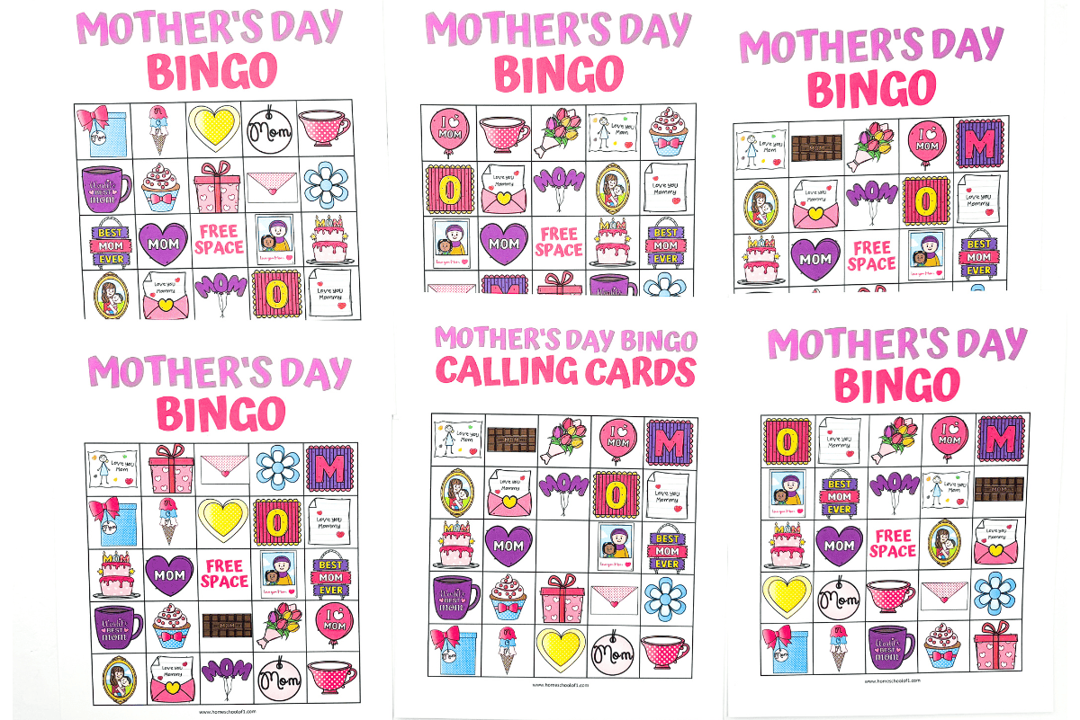 20 Free Mother’s Day Printables Kids Can Gift with Love