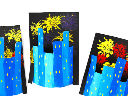 12 Fireworks Crafts for Kids to Make & Celebrate Safely