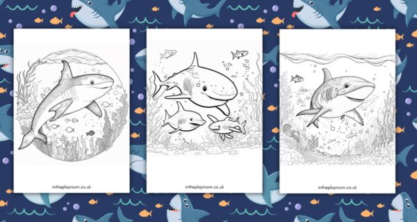 22 Free Printable Shark Activities for Shark Week Fun