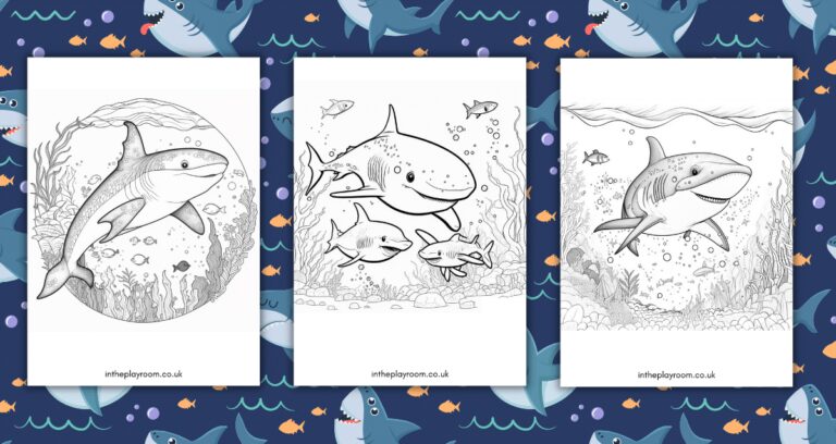 22 Free Printable Shark Activities for Shark Week Fun