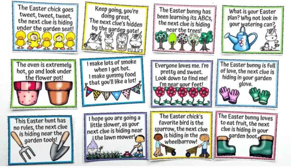 20 Easter Egg Scavenger Hunt Ideas With a Twist