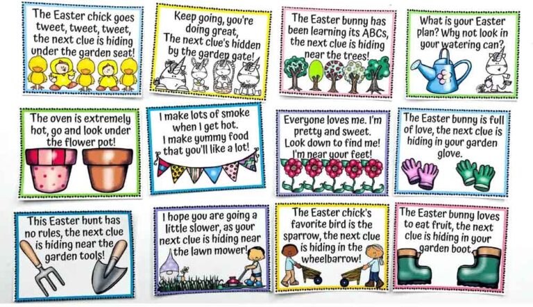 20 Easter Egg Scavenger Hunt Ideas With a Twist