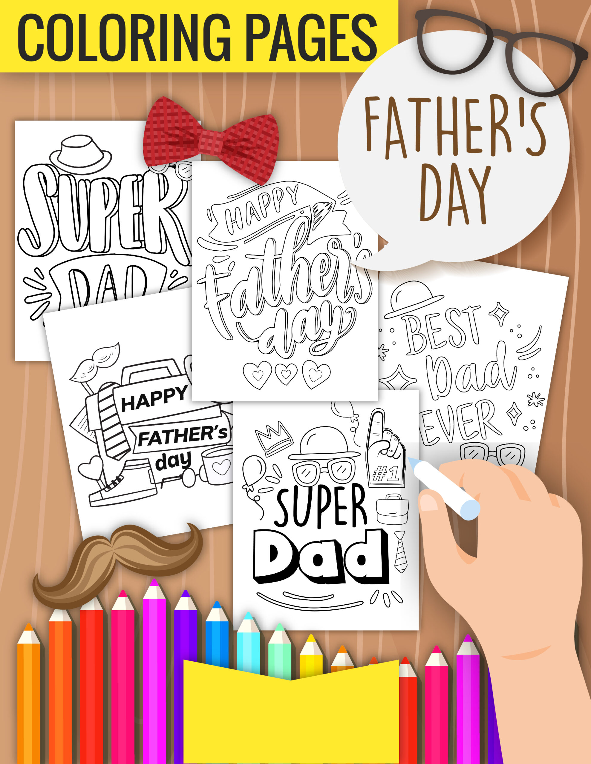 20 Free Father’s Day Printables to Make Dad Smile