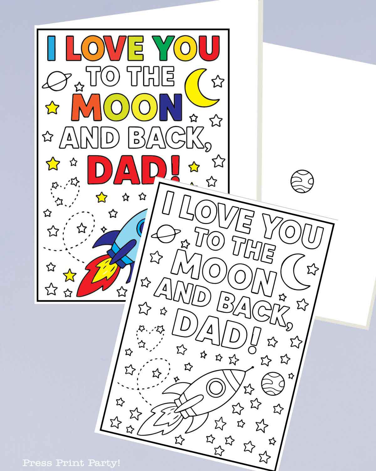 5 Father’s Day Coloring Cards Cooler Than a New Tie