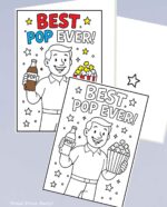 5 Father’s Day Coloring Cards Cooler Than a New Tie