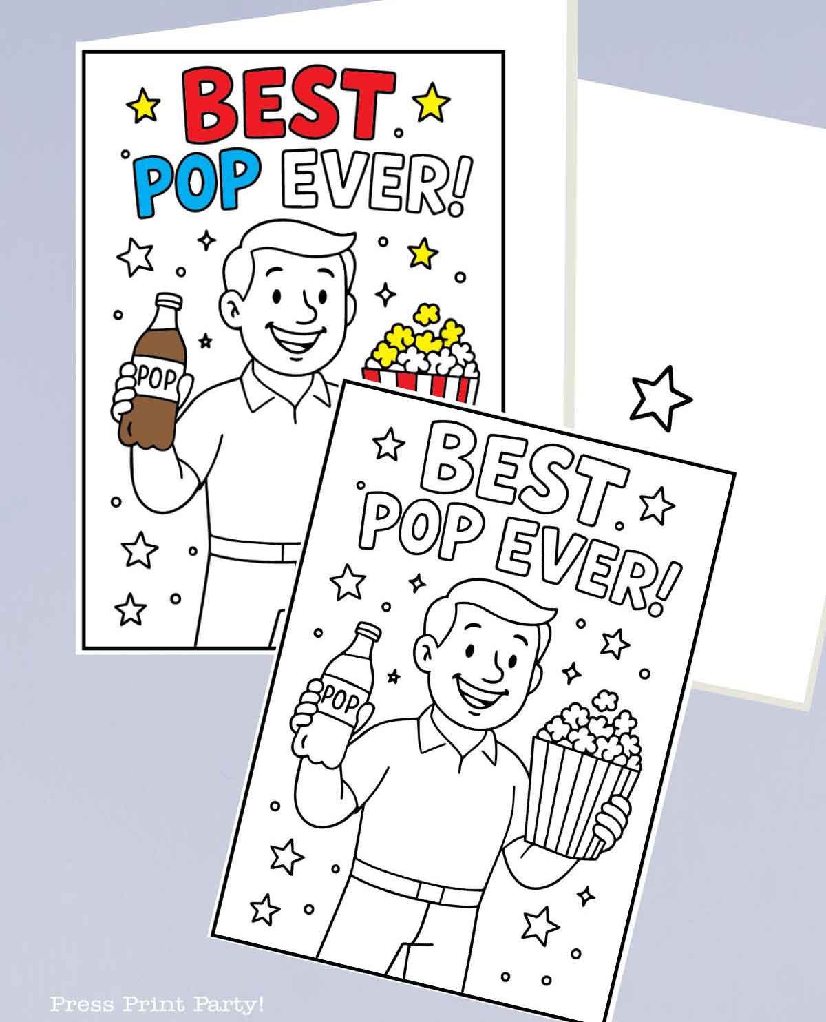 5 Father’s Day Coloring Cards Cooler Than a New Tie