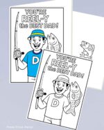 5 Father’s Day Coloring Cards Cooler Than a New Tie