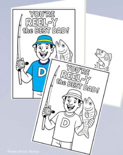 5 Father’s Day Coloring Cards Cooler Than a New Tie