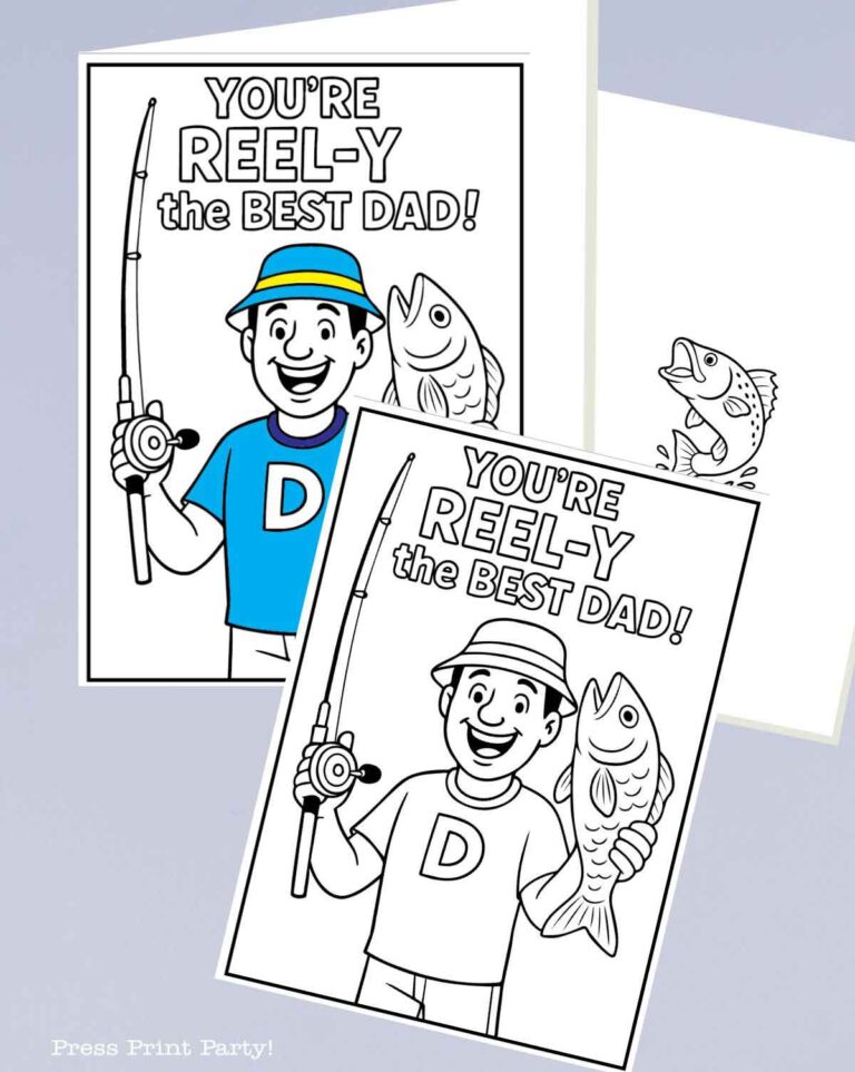 5 Father’s Day Coloring Cards Cooler Than a New Tie