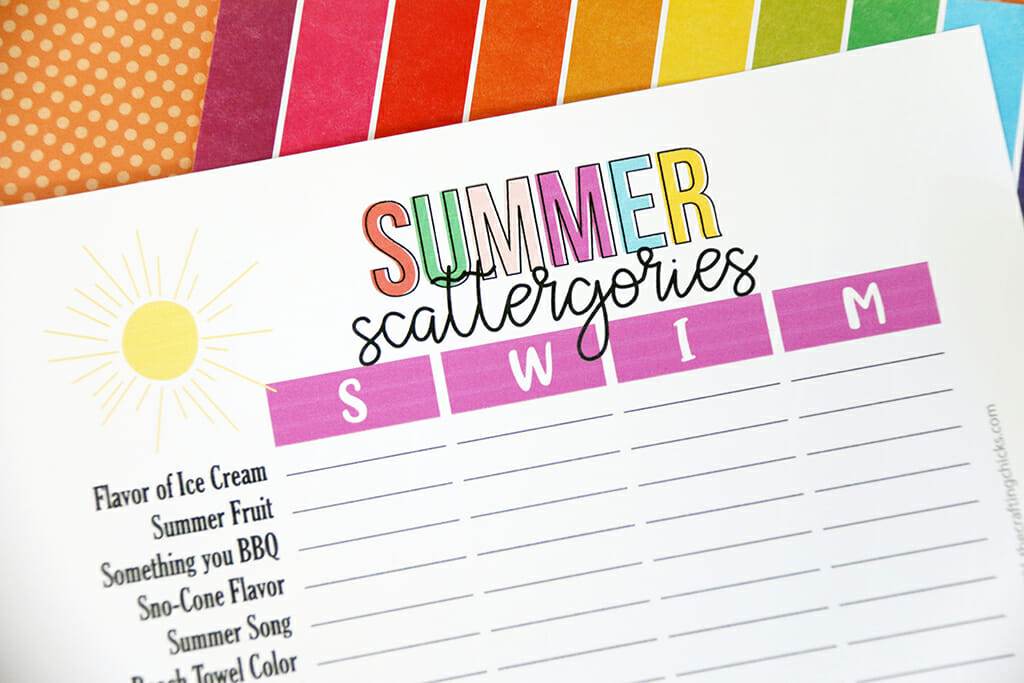Tons of Free Printable Summer Games for kids
