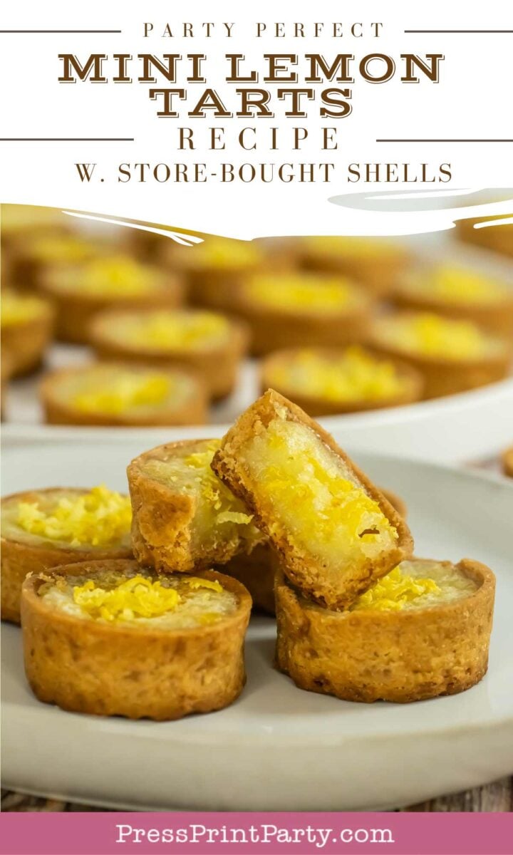 Mini Lemon Tarts Recipe for Perfect Party Bites
