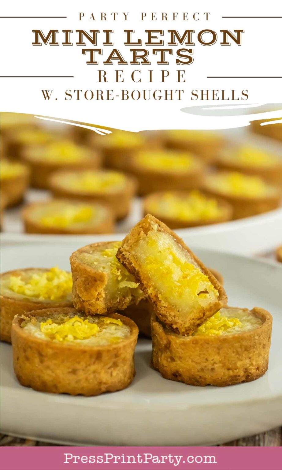 Mini Lemon Tarts Recipe for Perfect Party Bites
