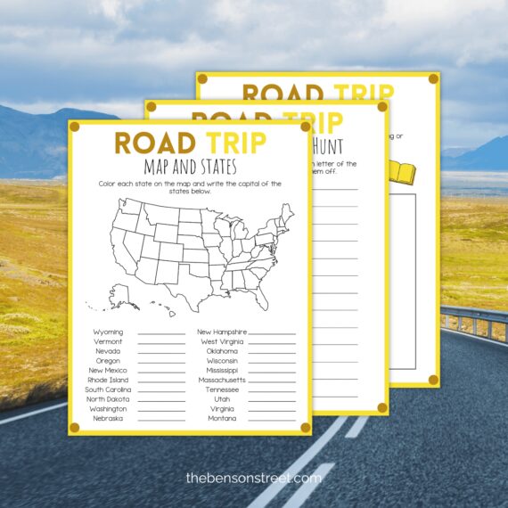 20 Fun Printable Road Trip Activities for Kids
