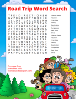 20 Fun Printable Road Trip Activities for Kids