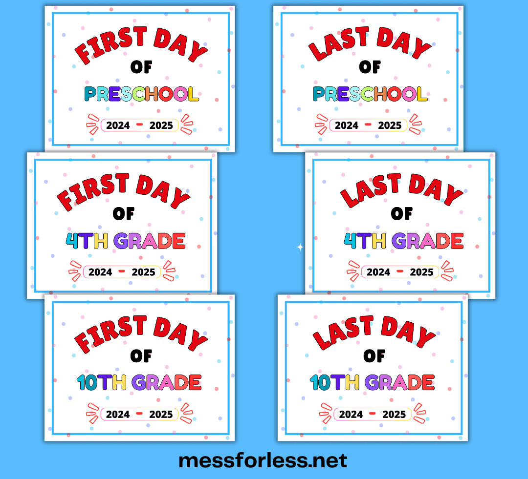 14 First Day of School Sign Ideas to Snap the Perfect Pic