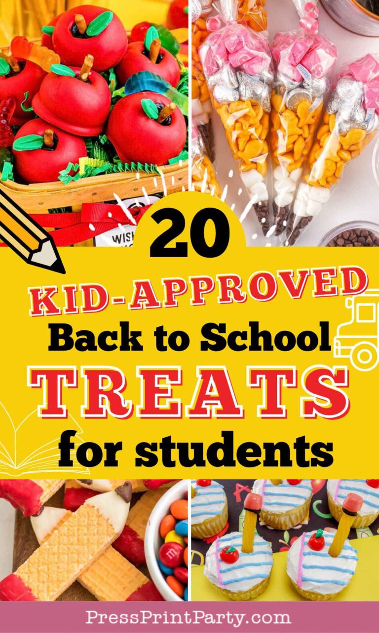 20 Kid-Approved Back to School Treats for Students
