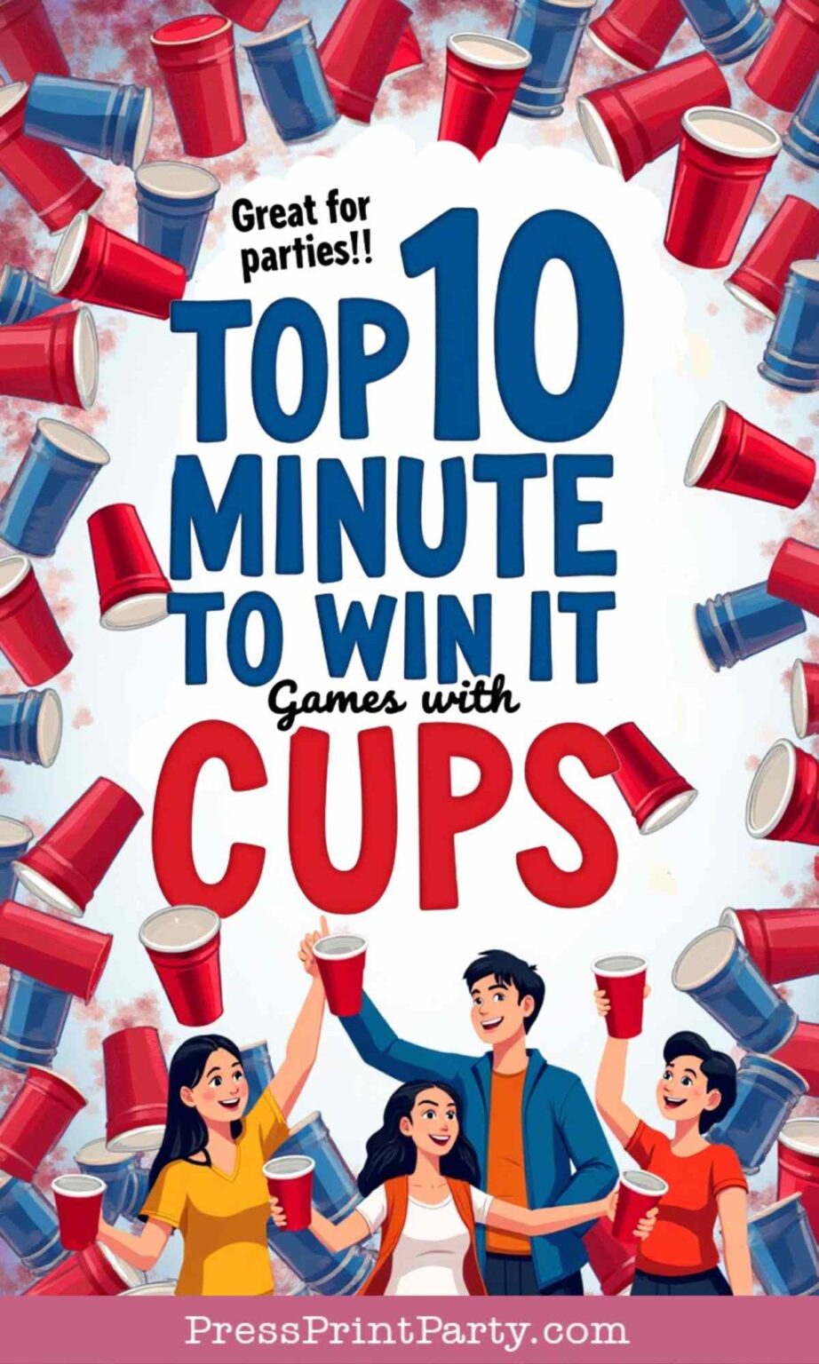 Top 10 Minute to Win it Games with Cups for Parties