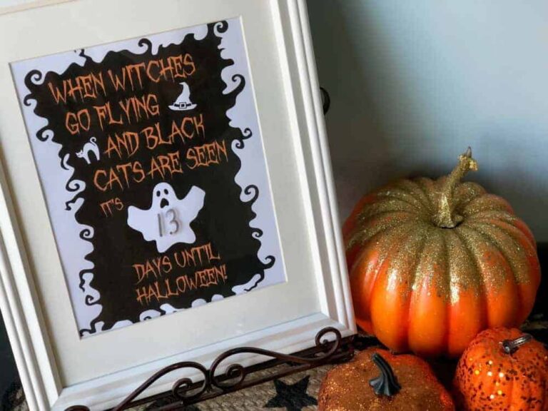 20 Printable Halloween Decorations To Transform Your Home Instantly