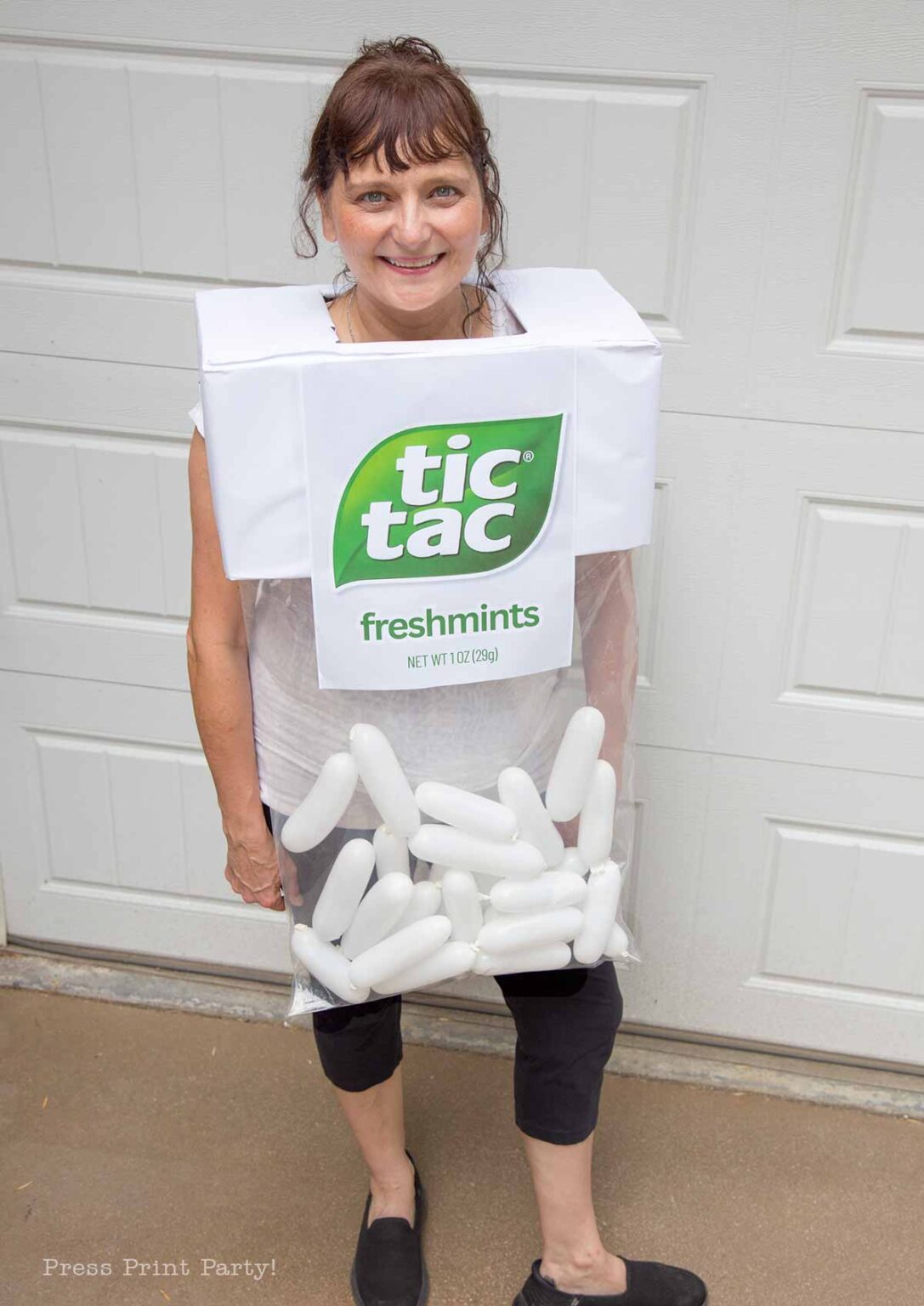Tic Tac Costume Tutorial + Free Logo Printables