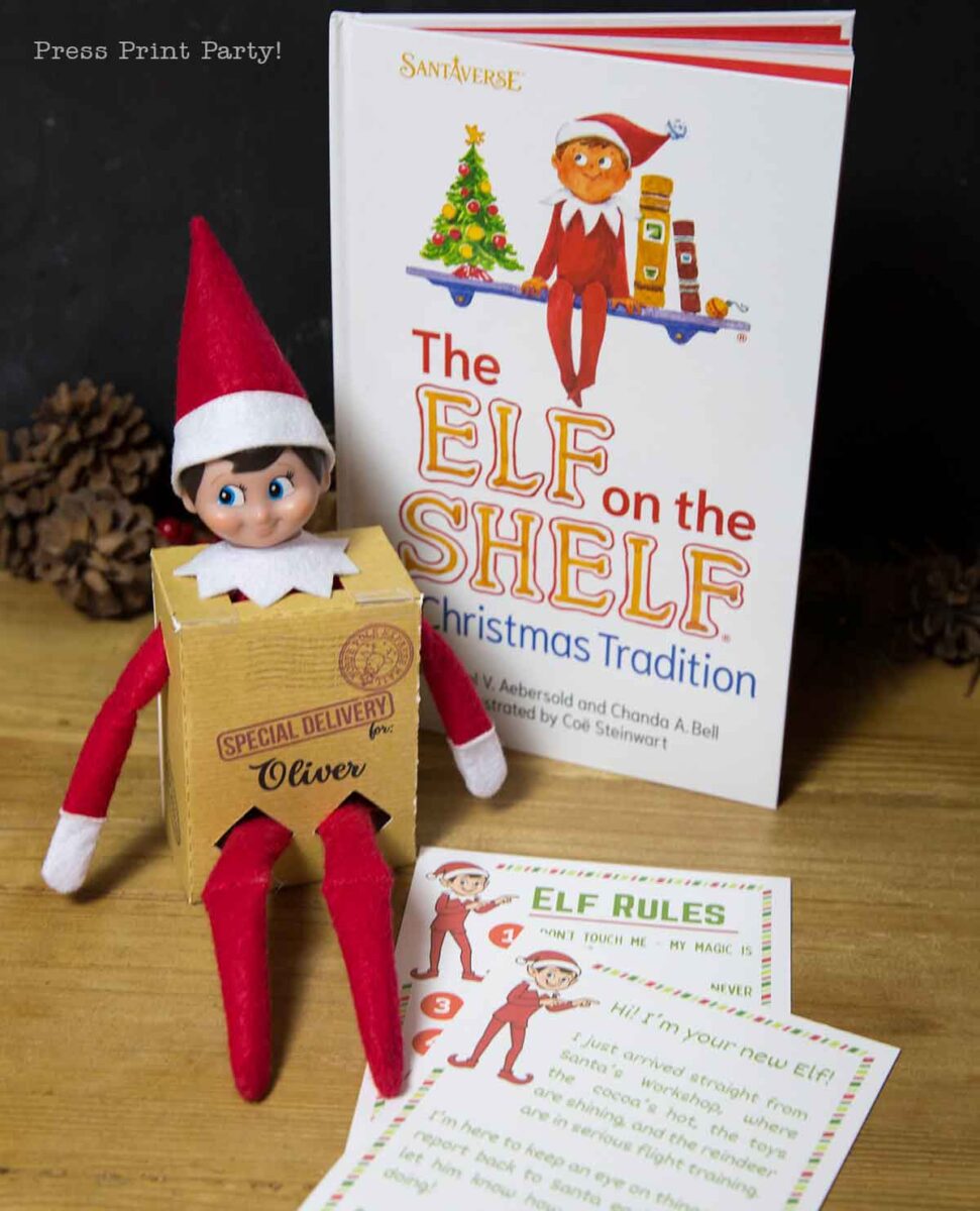 Genius Elf on the Shelf Arrival ideas for a Big Entrance